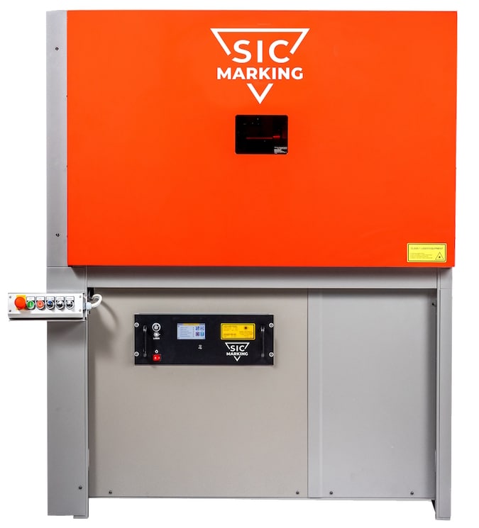 Large industrial part laser marking machine XXL BOX